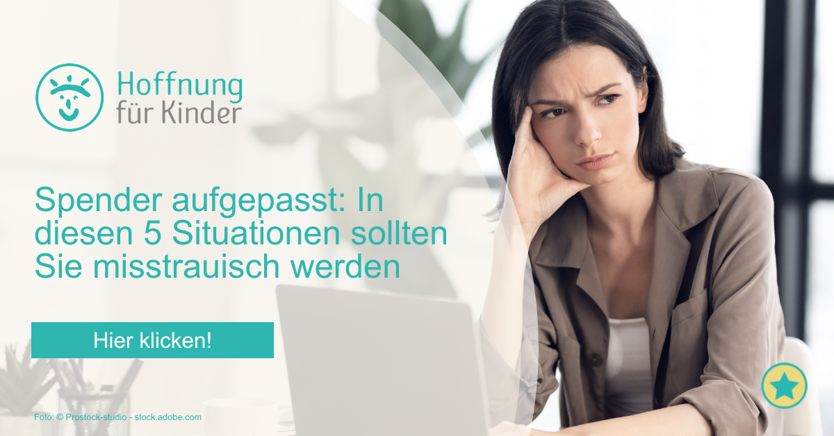 Spender aufgepasst: In diesen 5 Situationen sollten Sie misstrauisch ...